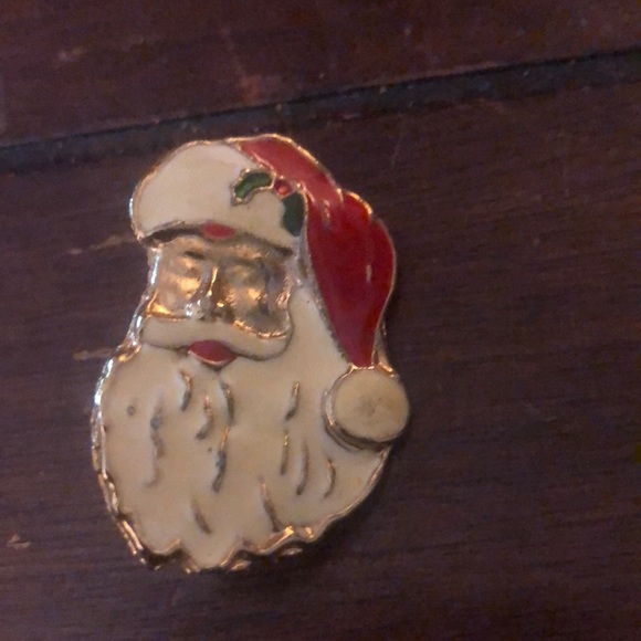 Jewelry | Vintage Santa Pin | Poshmark